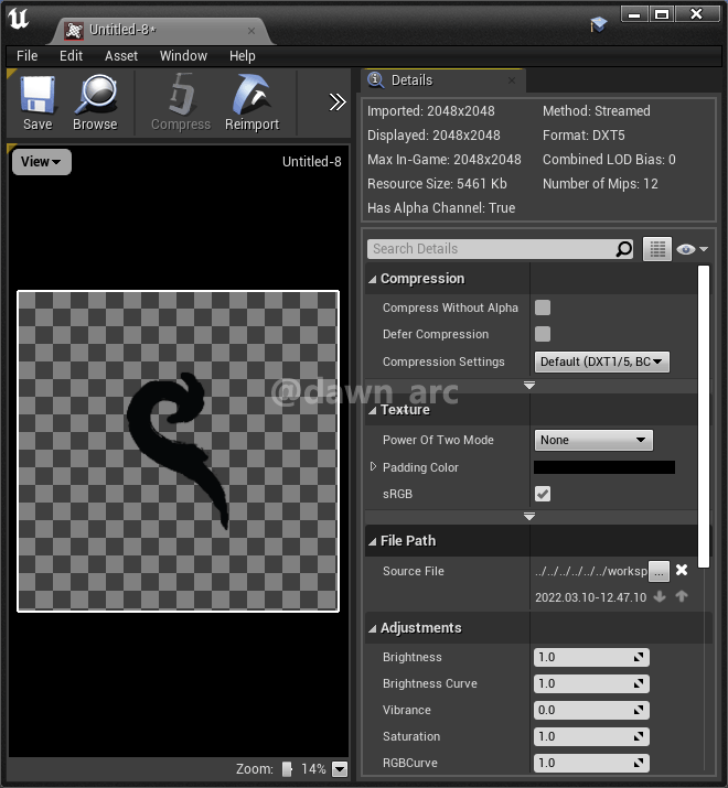 [Photoshop]How to make alpha texture (mask)